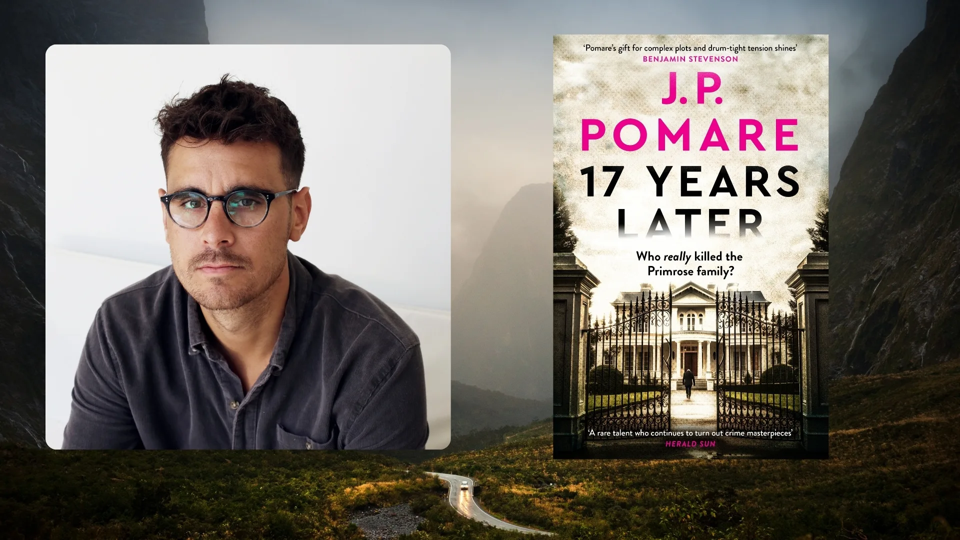 Crime writer J.P Pomare talks how to make a murderer | Now To Love