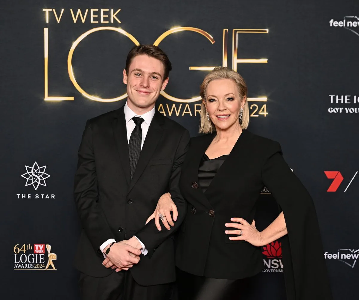 Rebecca Gibney's son delivers emotional Logies speech | Now To Love