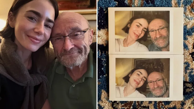 Inside Lily Collins' relationship with dad Phil Collins | Now To Love
