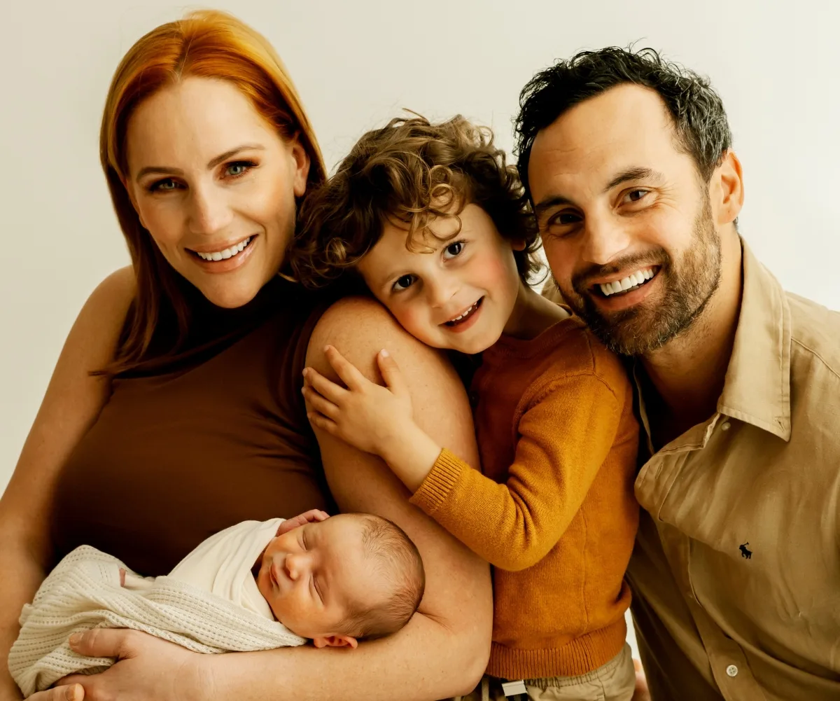 Jules Robinson and Cam Merchant offer a glimpse inside family life ...