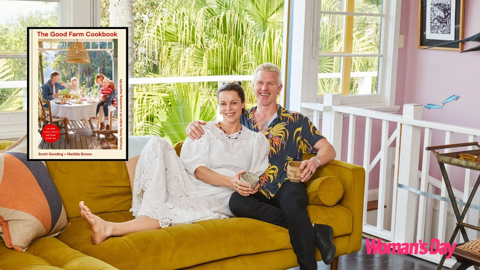 MKR's Matilda Brown and Scott Gooding open up their new cookbook and ...