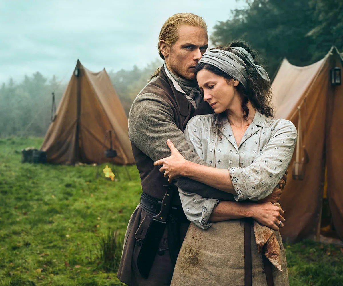 Outlander's Sam Heughan & Caitriona Balfe reflect on final season | Now ...
