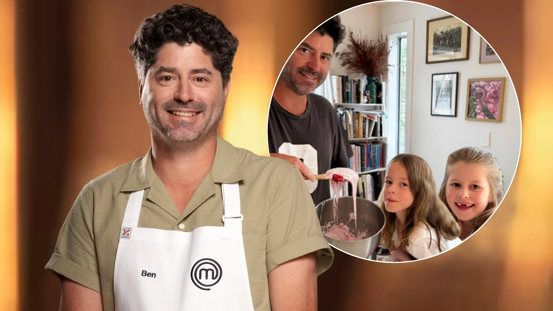 MASTERCHEF: Kiwi chef Ben is 'doing it for his girls' | Now To Love