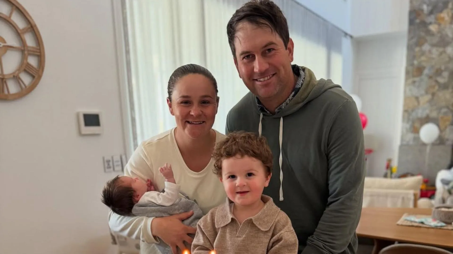 Inside Ash Barty's sweet family life with her kids