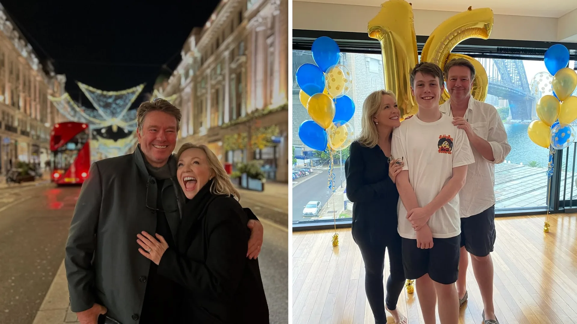 Inside Rebecca Gibney's family life with husband and son.