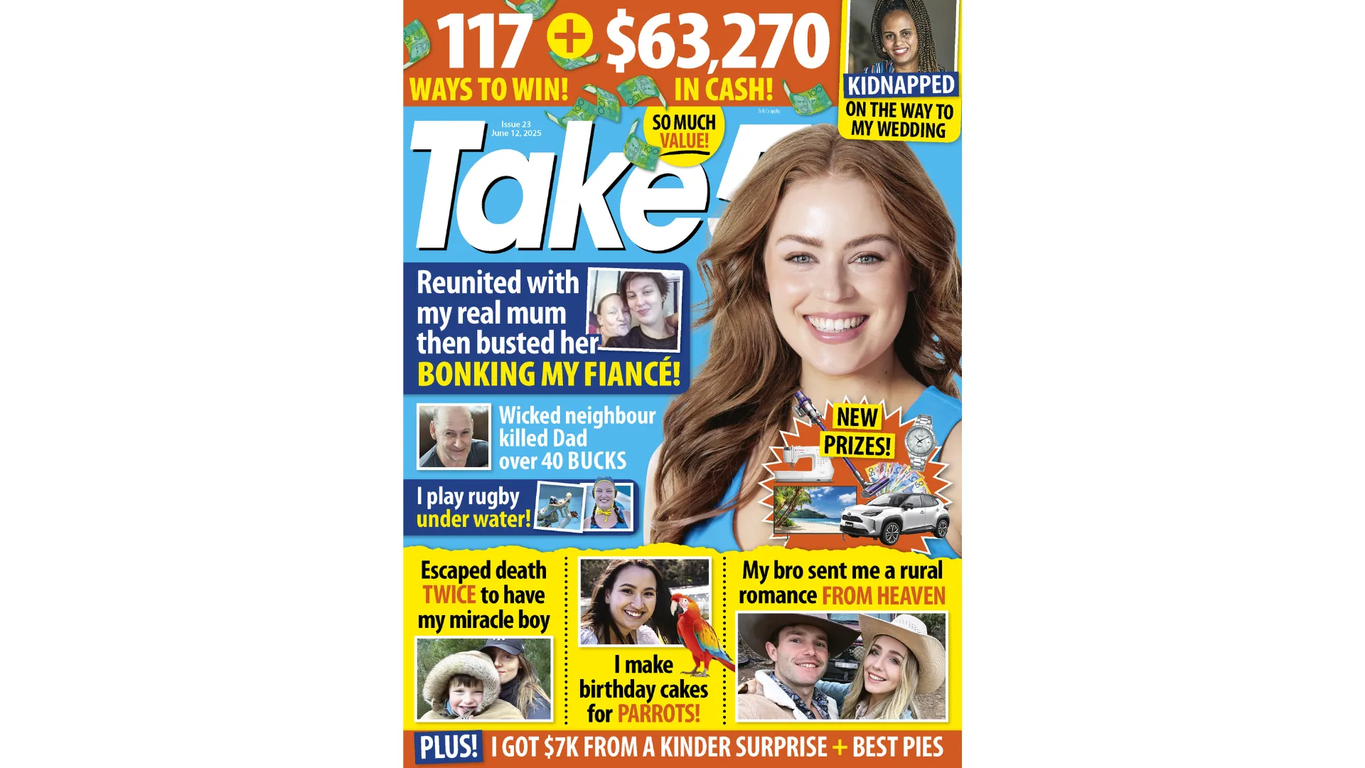 Take 5 & Lucky Break Winners