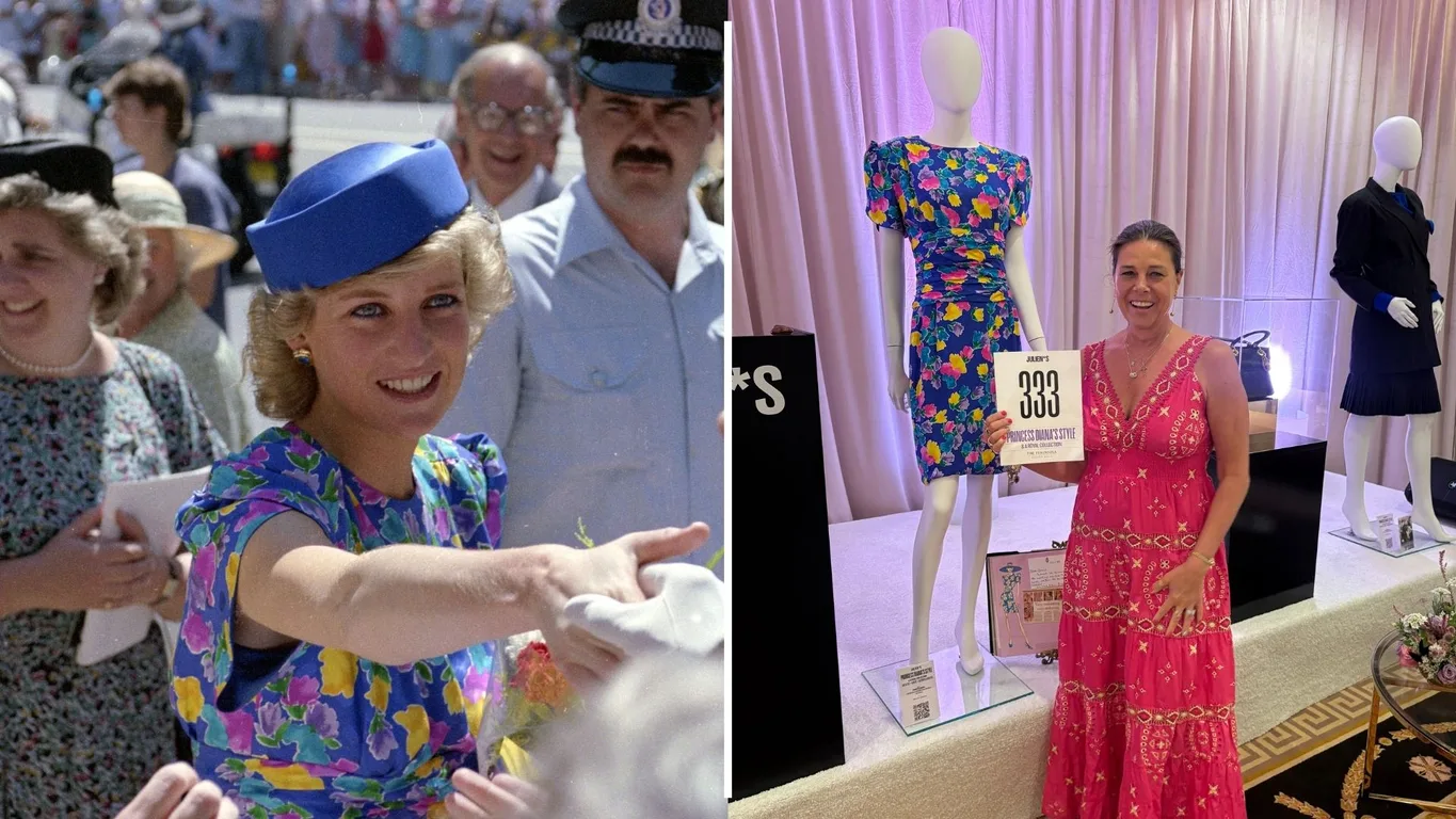 Meet the Aussie mum who bought Princess Diana's dress!