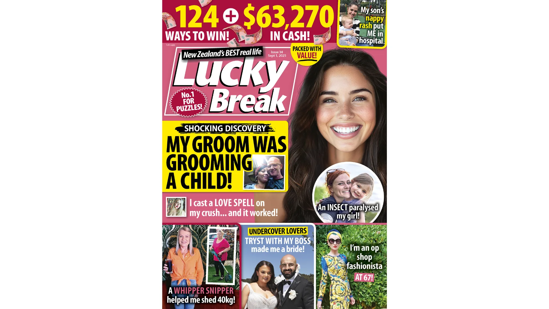 Lucky Break Issue 34 Puzzles | Now To Love