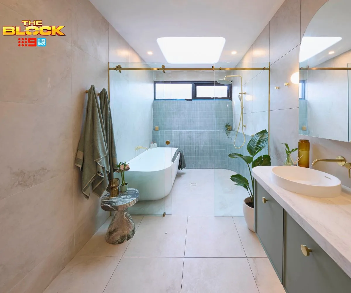 The Block 2025: Bathroom Reveals Week 1 | Now To Love