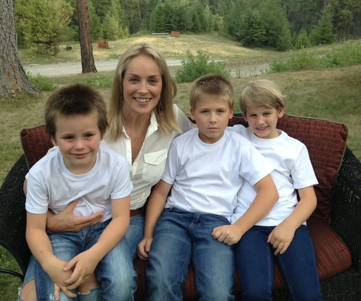 Meet Sharon Stone's three children