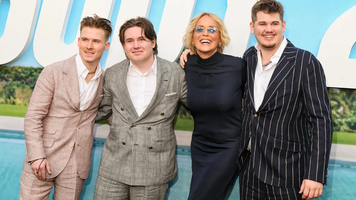 Meet Sharon Stone's three children