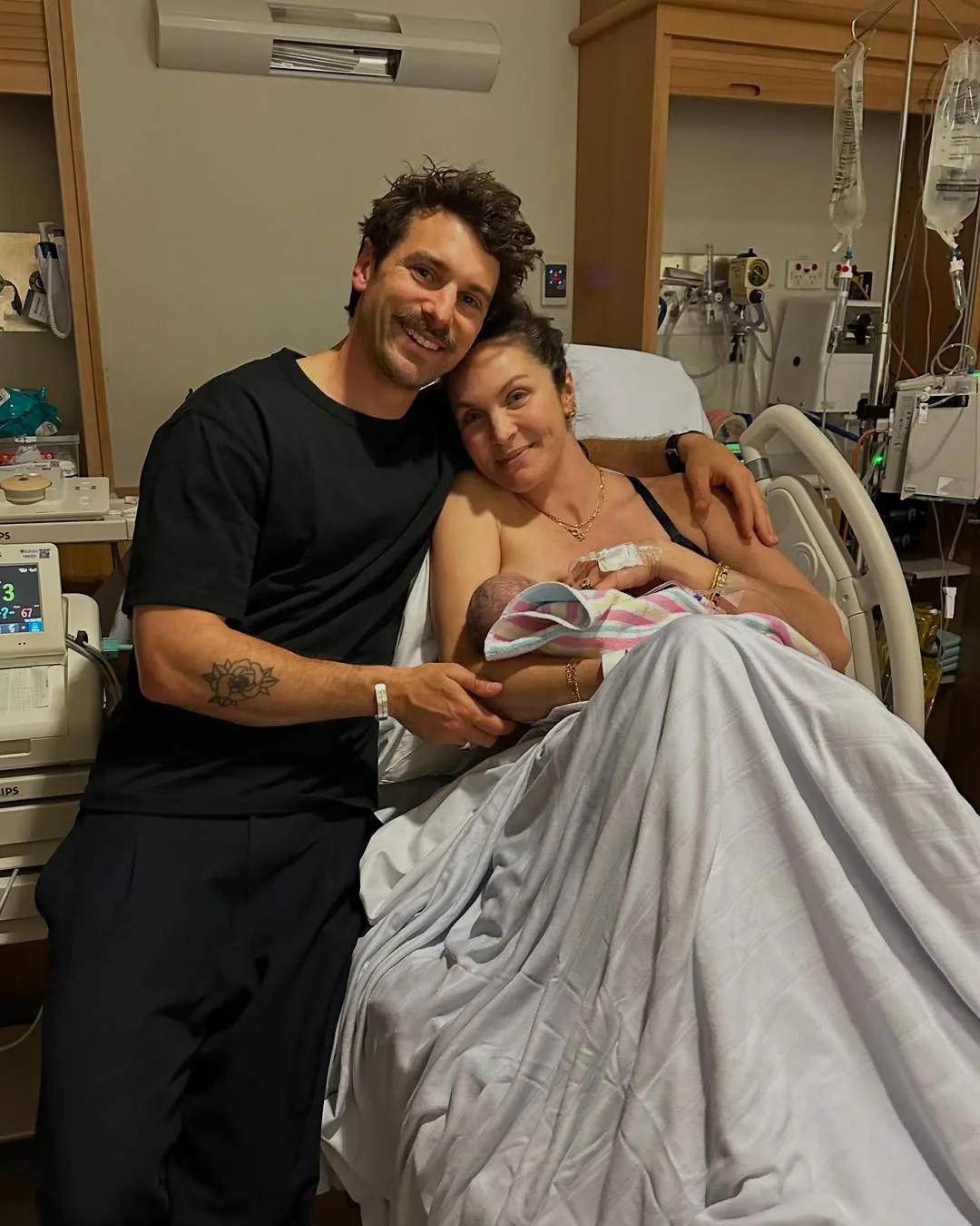 Laura Byrne & Matty J's hospital update as they welcome 3rd baby