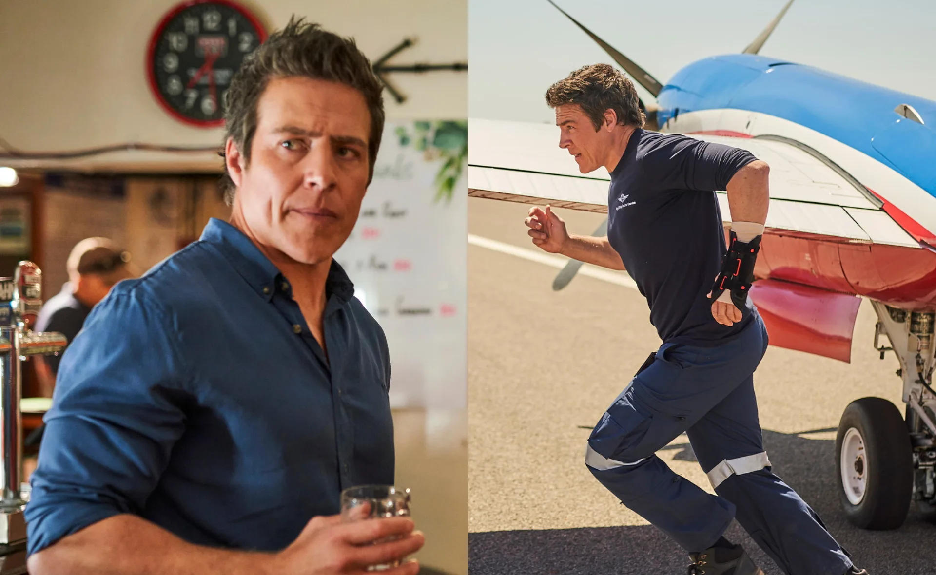 Pete's back in Broken Hill on RFDS - and he has to land a plane!
