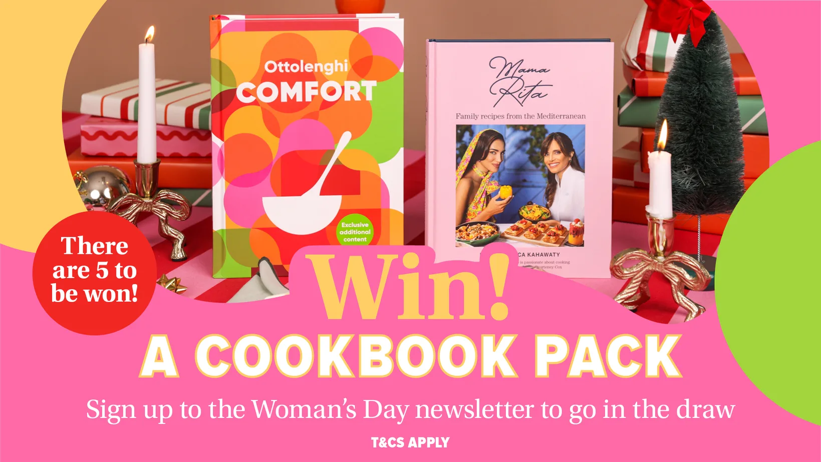 WIN! 1 of 5 Delicious Cookbook Packs! | Now To Love