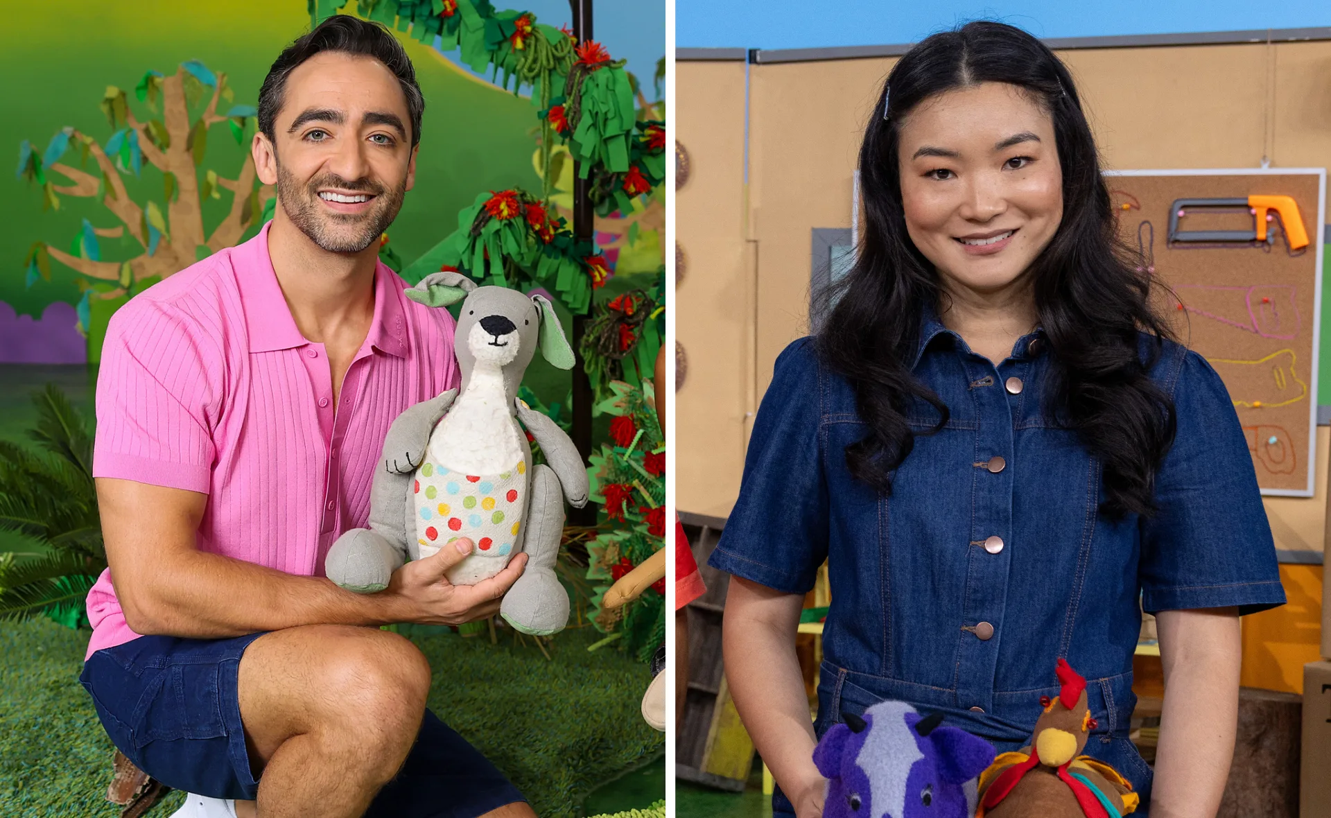 Play School hosts Michaelle Lim Davidson & Matt Backer on the show's legacy