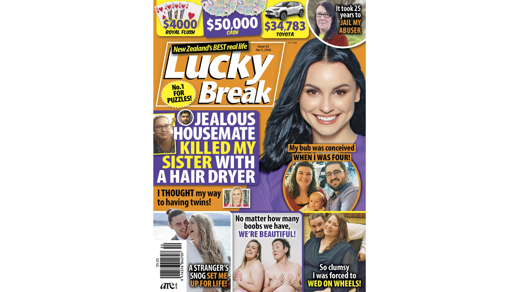 Lucky Break Issue 52 Puzzles | Now To Love