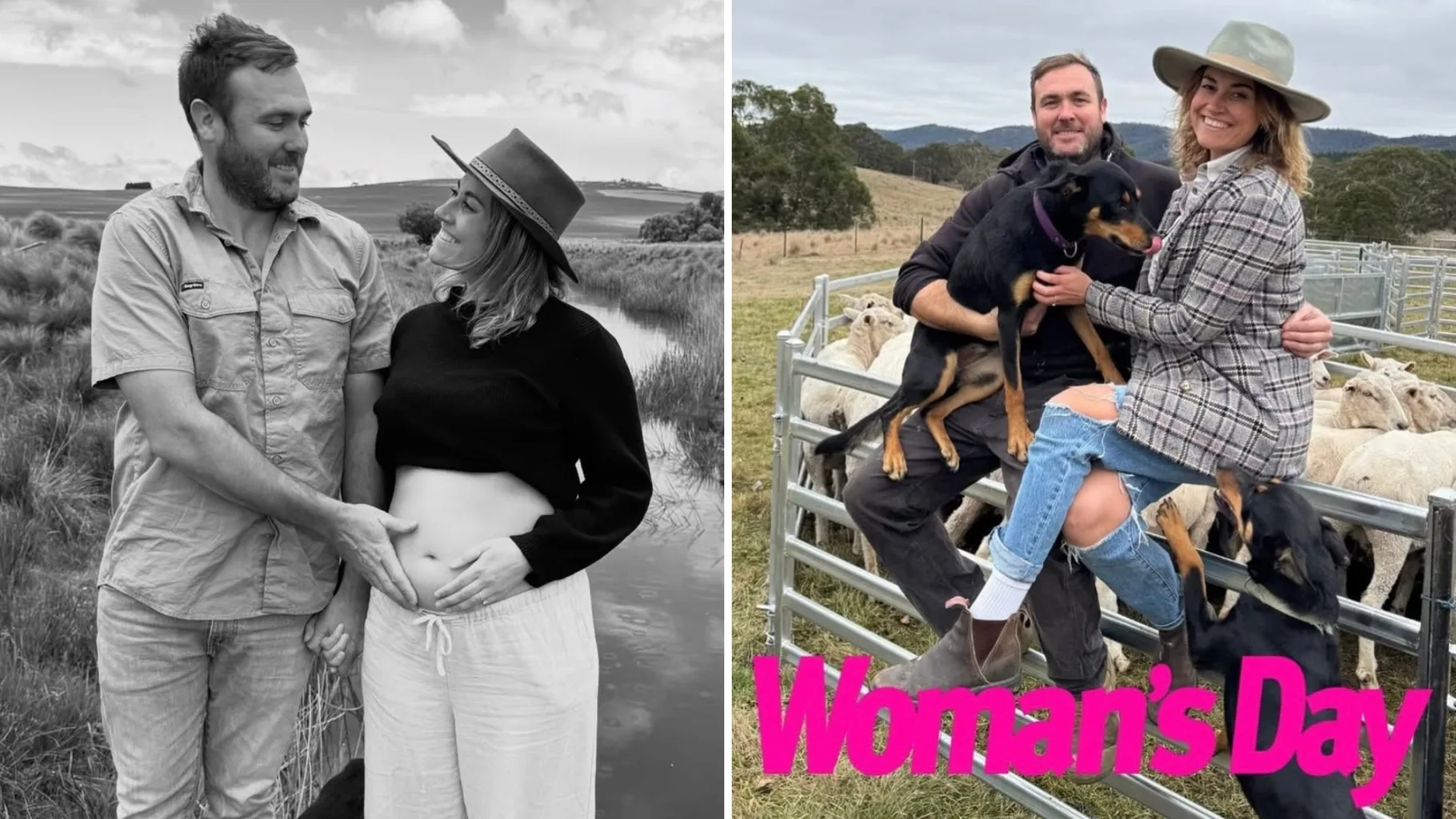 Farmer Wants A Wife's Jess and Andrew reveal baby news | Now To Love