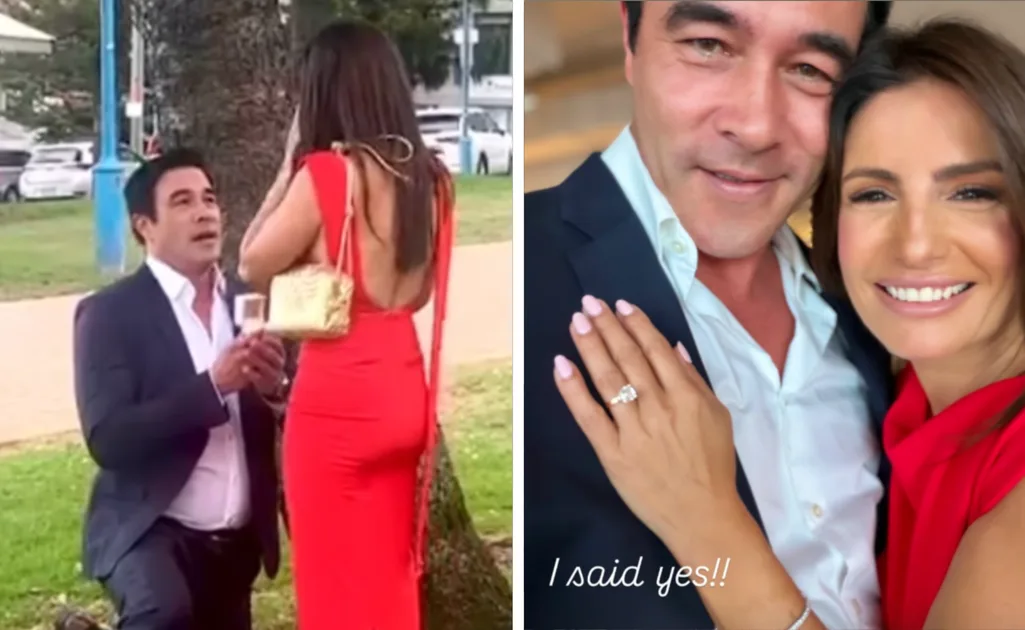 Home And Away's Ada Nicodemou and James Stewart are engaged!