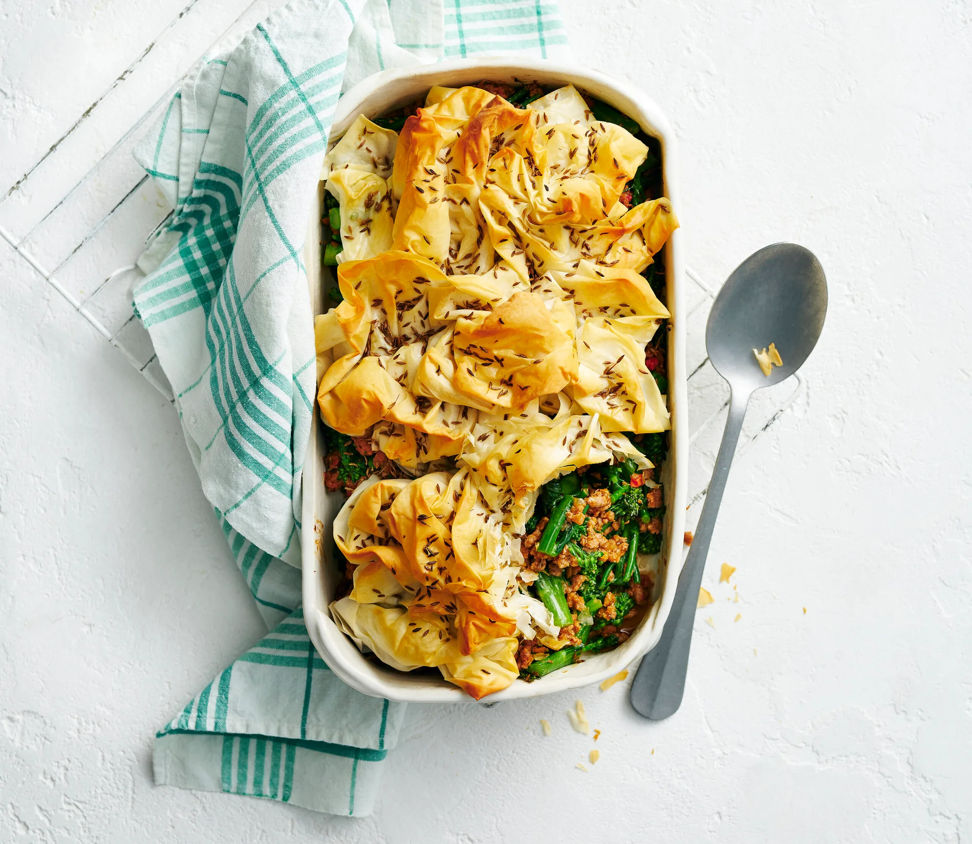Filo beef pie | Now To Love