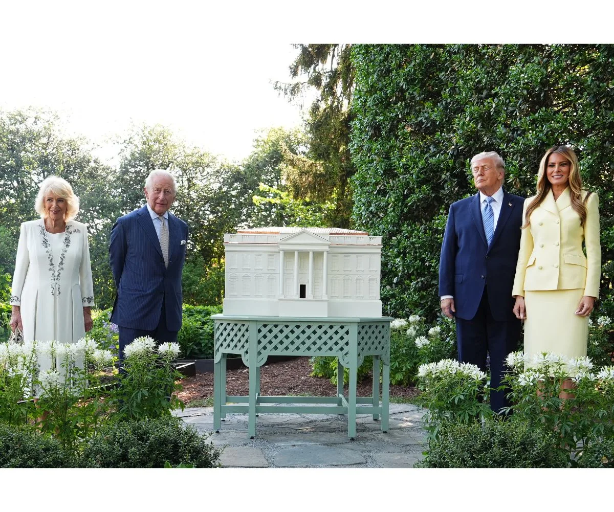 Lip reader reveals what Trump REALLY said to King Charles | Now To Love