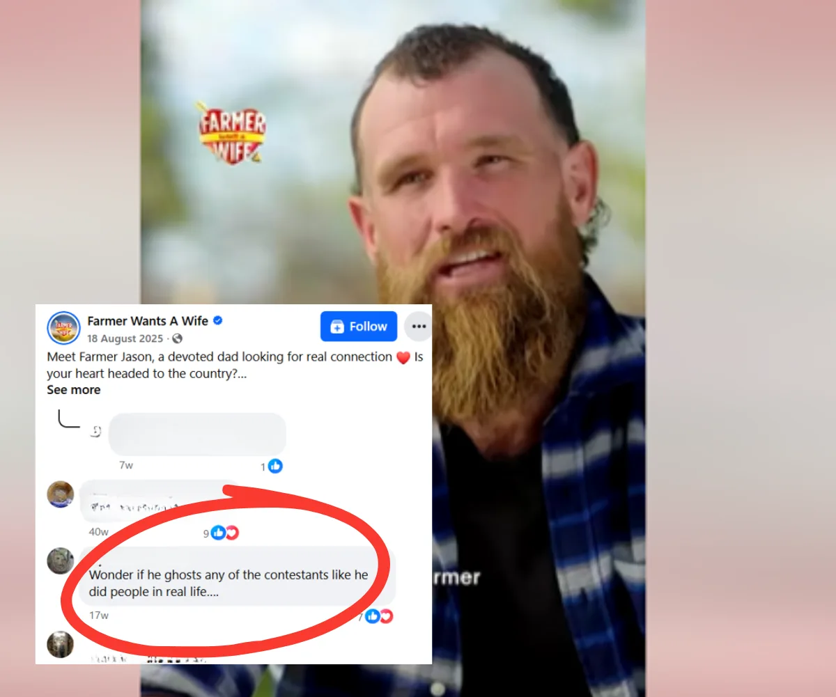 Farmer Wants A Wife star hits back at shock 'ghosting' claims