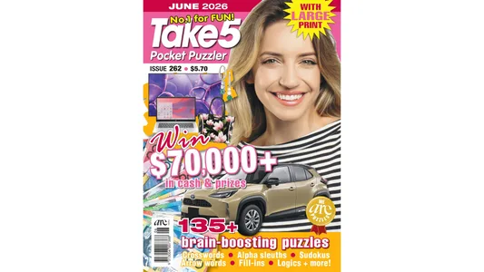 Take 5 Pocket Puzzler Issue 262 | Now To Love
