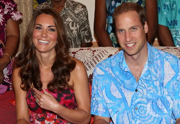 William and Kate keep calm and carry on
