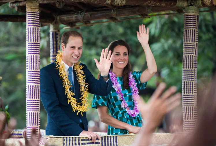 William and Kate keep calm and carry on