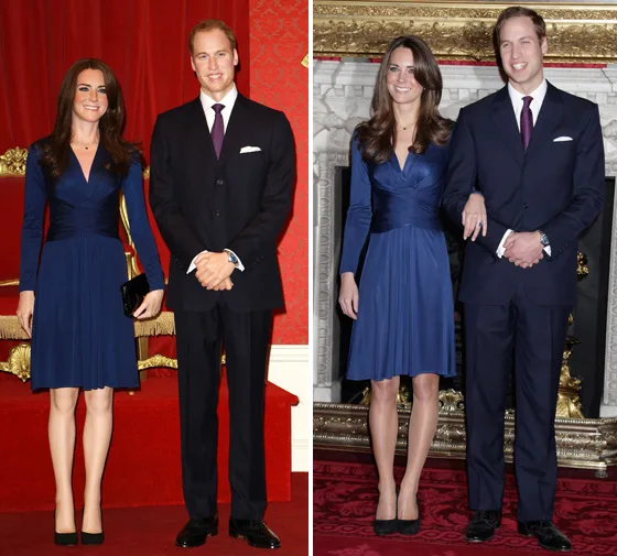 Amazing William and Kate waxworks unveiled