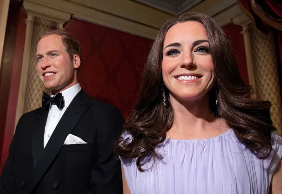 Amazing William and Kate waxworks unveiled