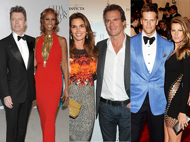 The men married to supermodels