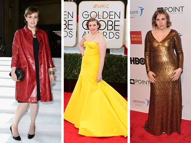 lena dunham golden globes