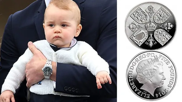 Commemorative coin to mark Prince George's birthday
