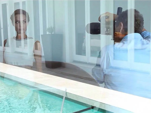 Mario Testino shares photos of Angelina Jolie