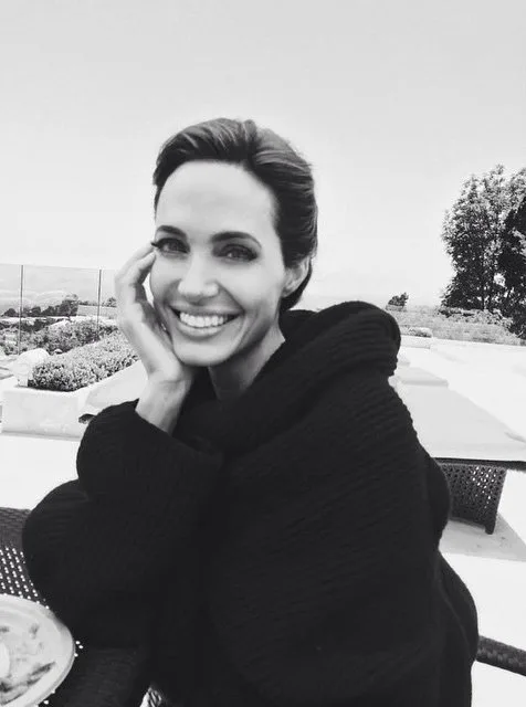 Mario Testino shares photos of Angelina Jolie
