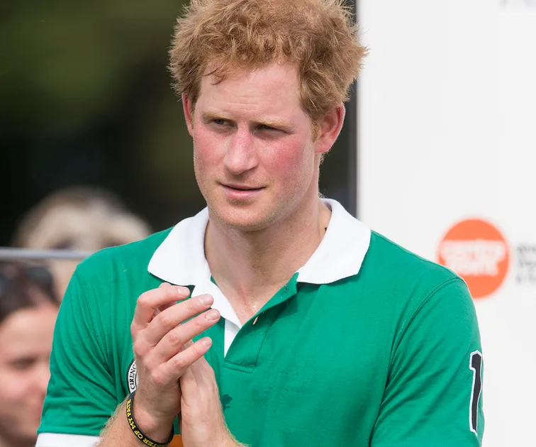 Handsome Prince Harry gets back in the saddle