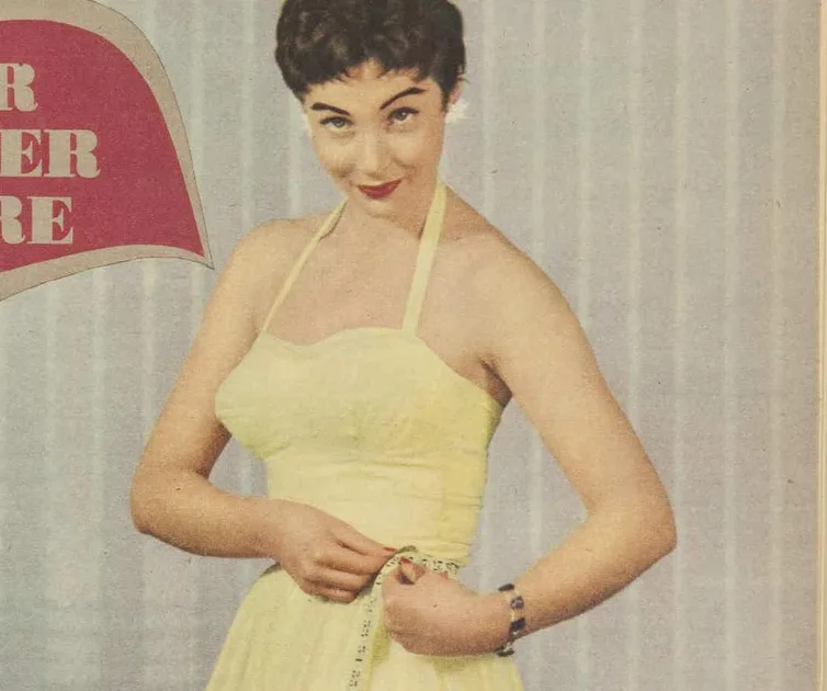 This is what the "ideal" woman looked like in the 1950s