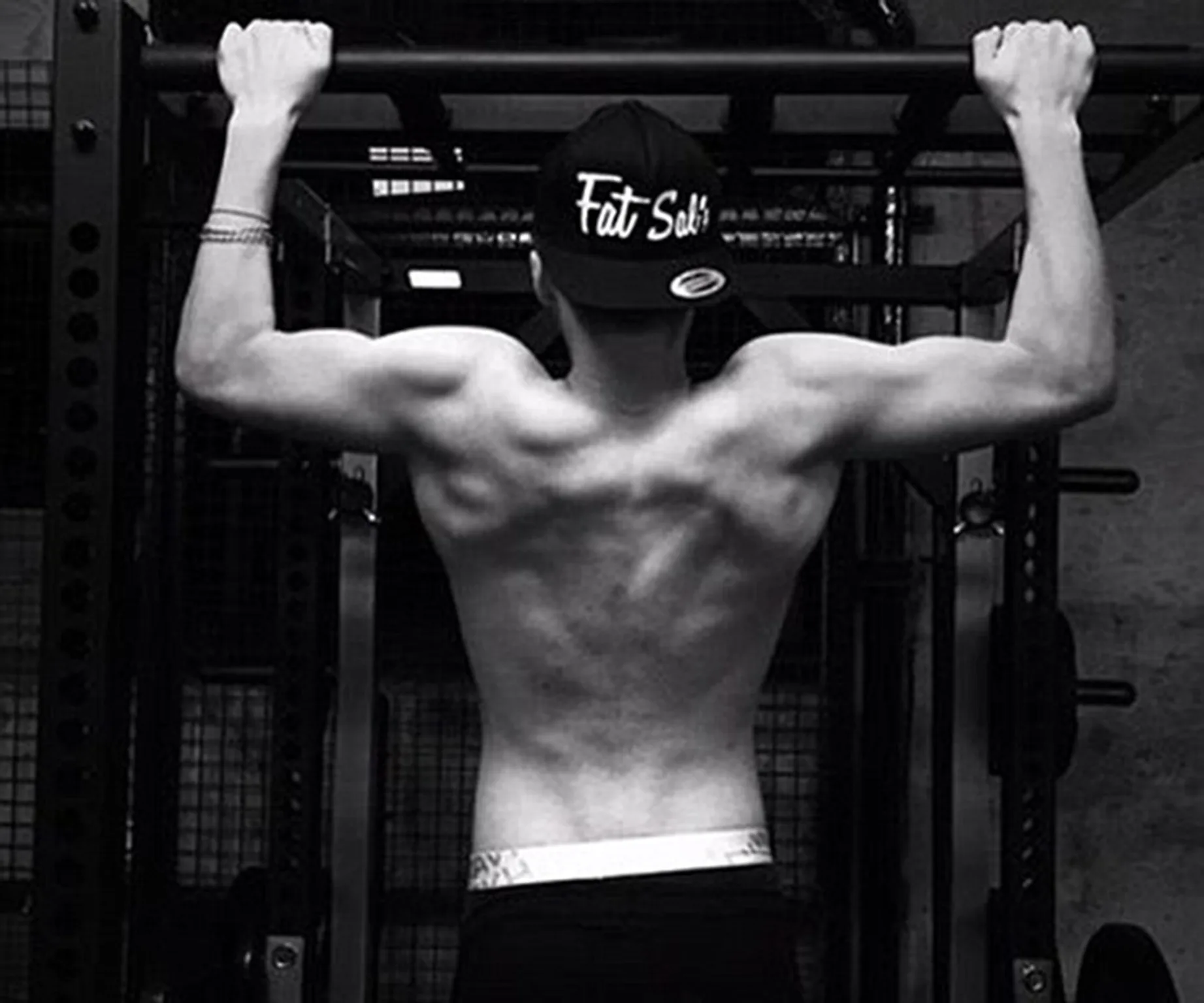 Brooklyn Beckham's amazing physique