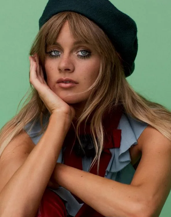 Harry's ex in retro photoshoot