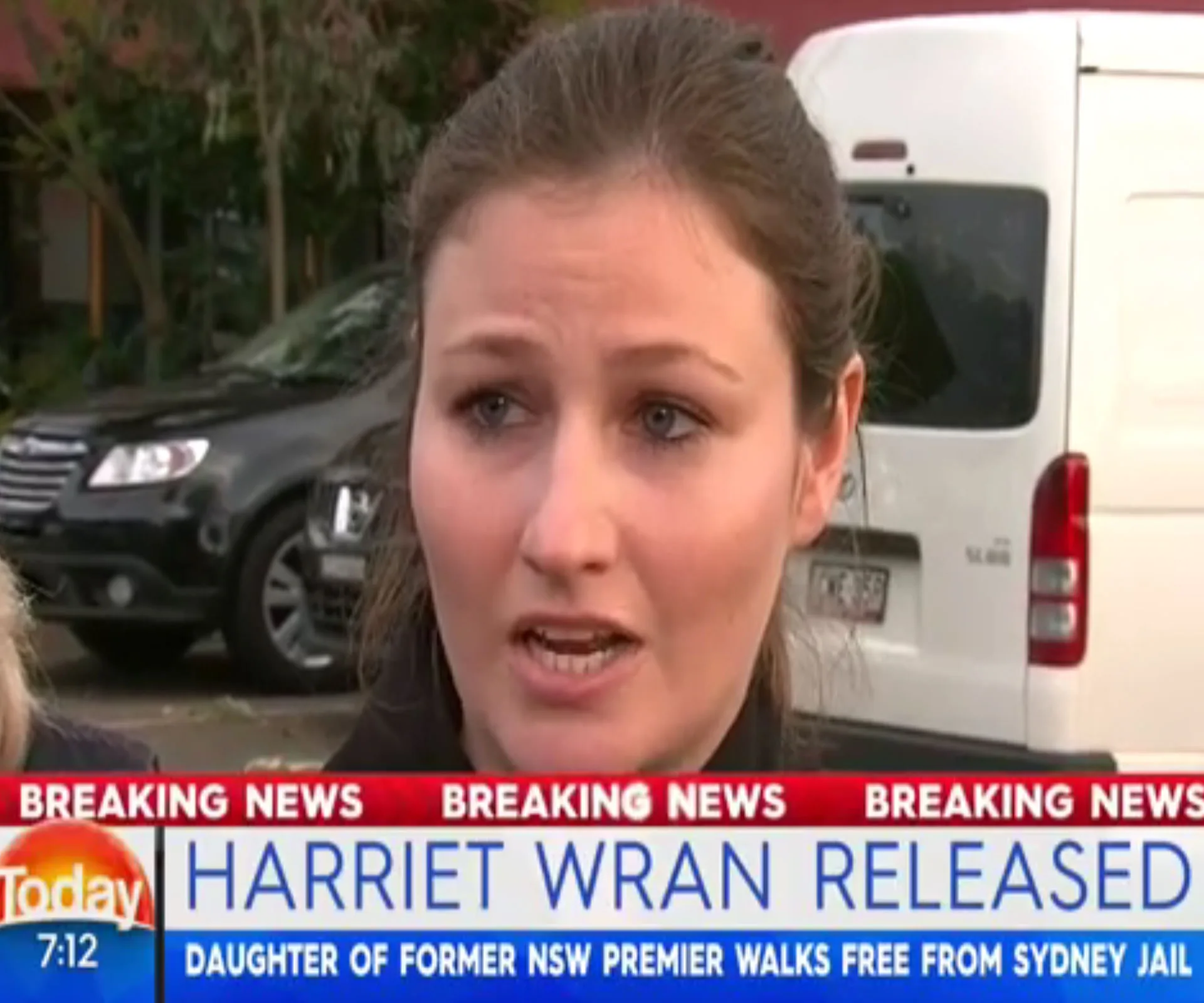 Harriet Wran released from prison
