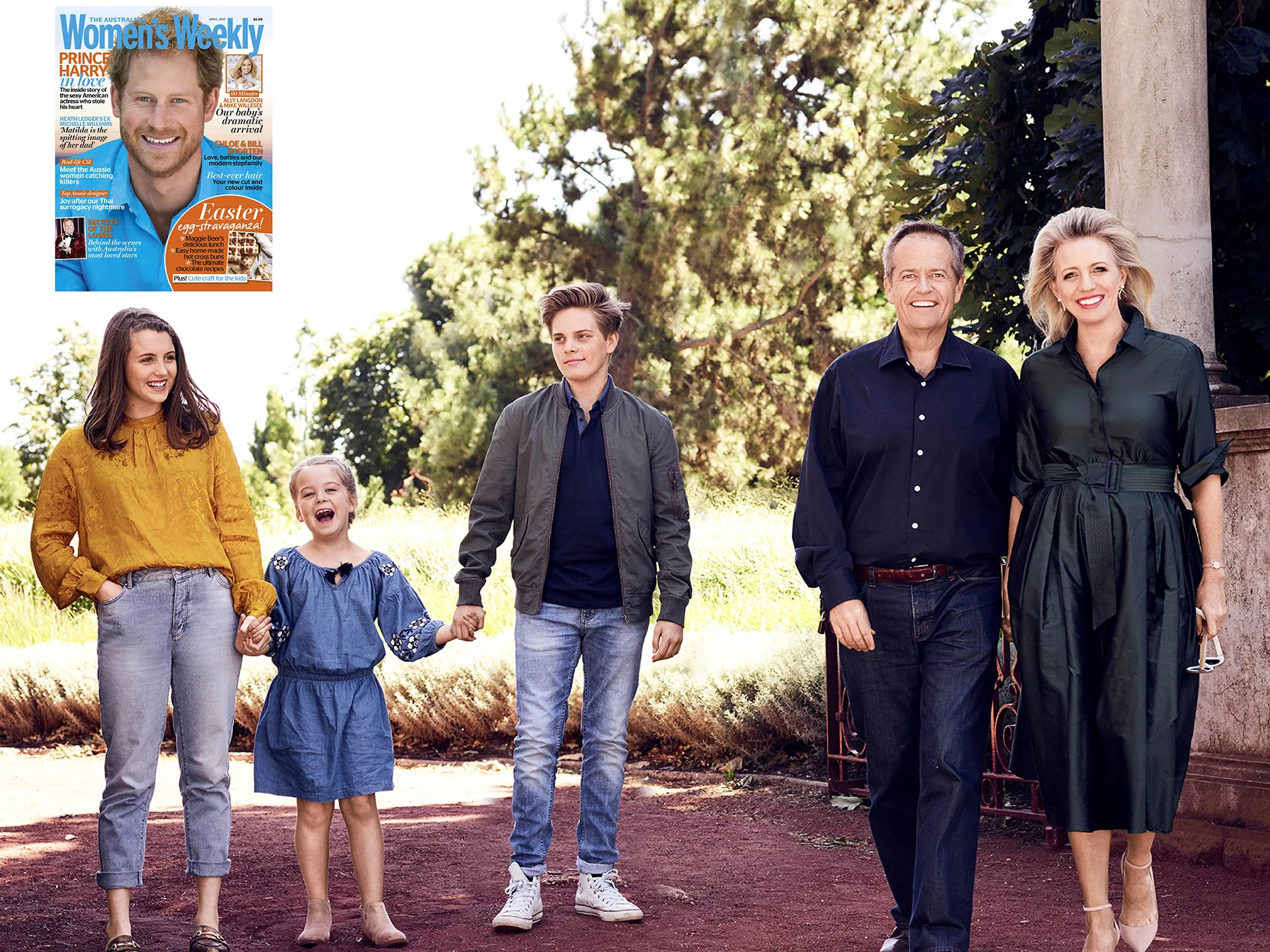 Bill Shorten and wife Chloe Shorten on their unique blended family