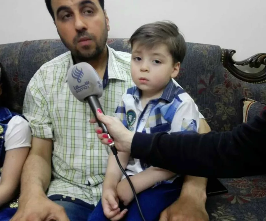 New photos of Syrian boy who became face of civil war