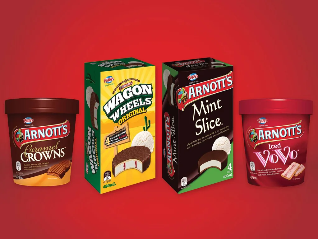 Iced VoVo and Caramel Crowns ice cream now exists