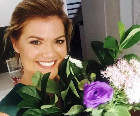 Sarah Harris’ husband asked her to wear ex’s perfume