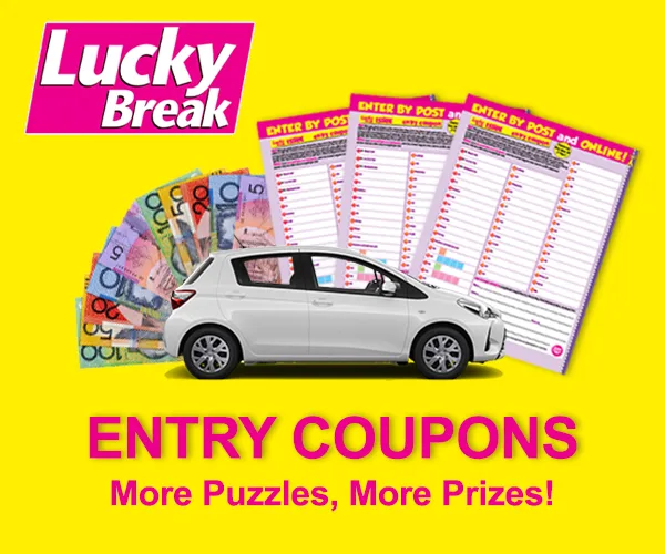 Win Prizes with Lucky Break Entry Coupons
