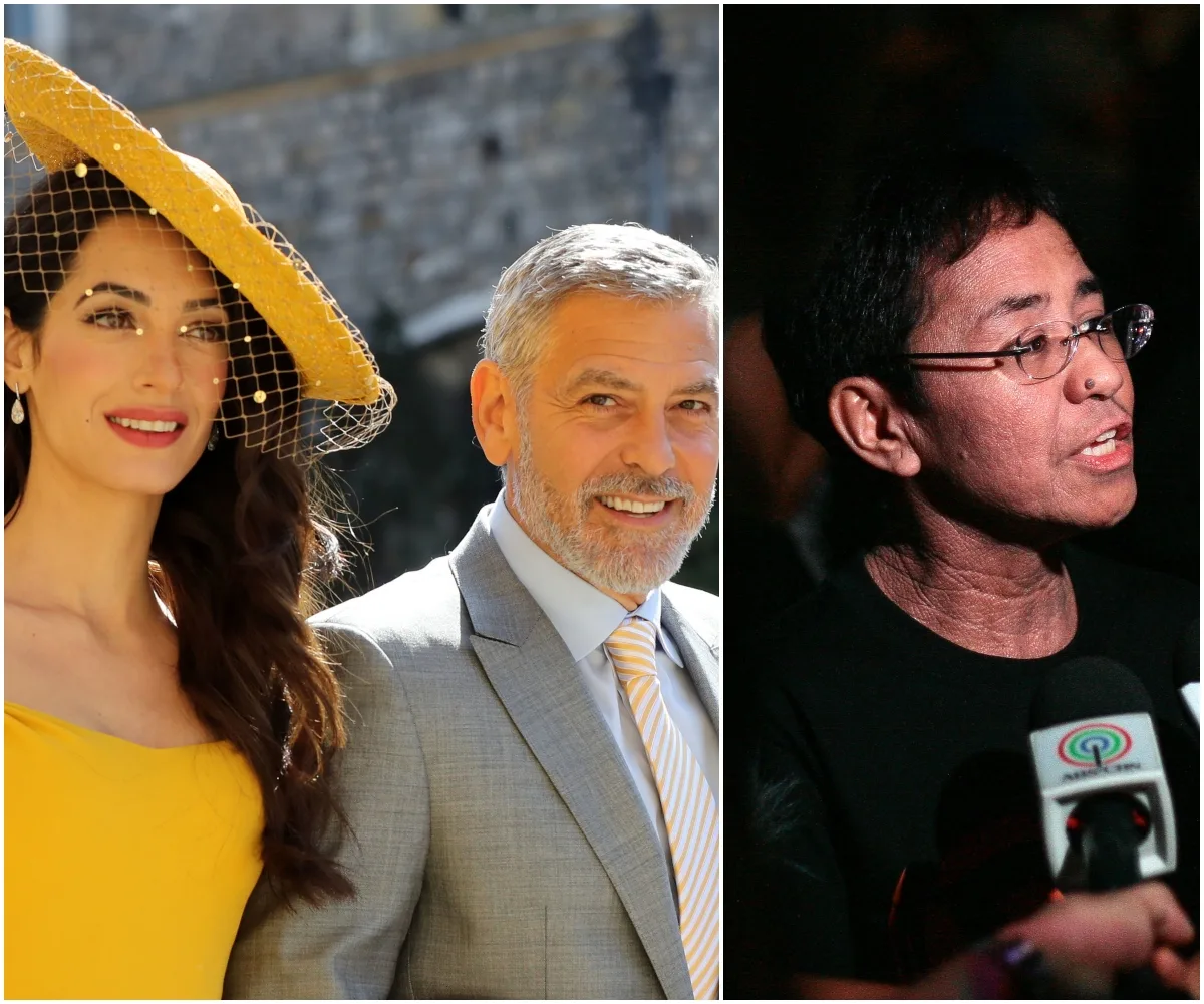Behind Amal Clooney's legal battle with Maria Ressa