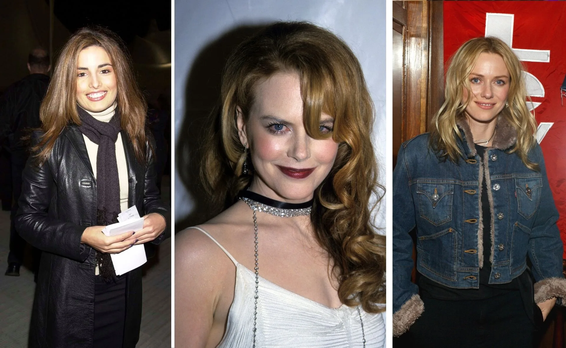 Australian celebrities wearing iconic 2000s fashion styles