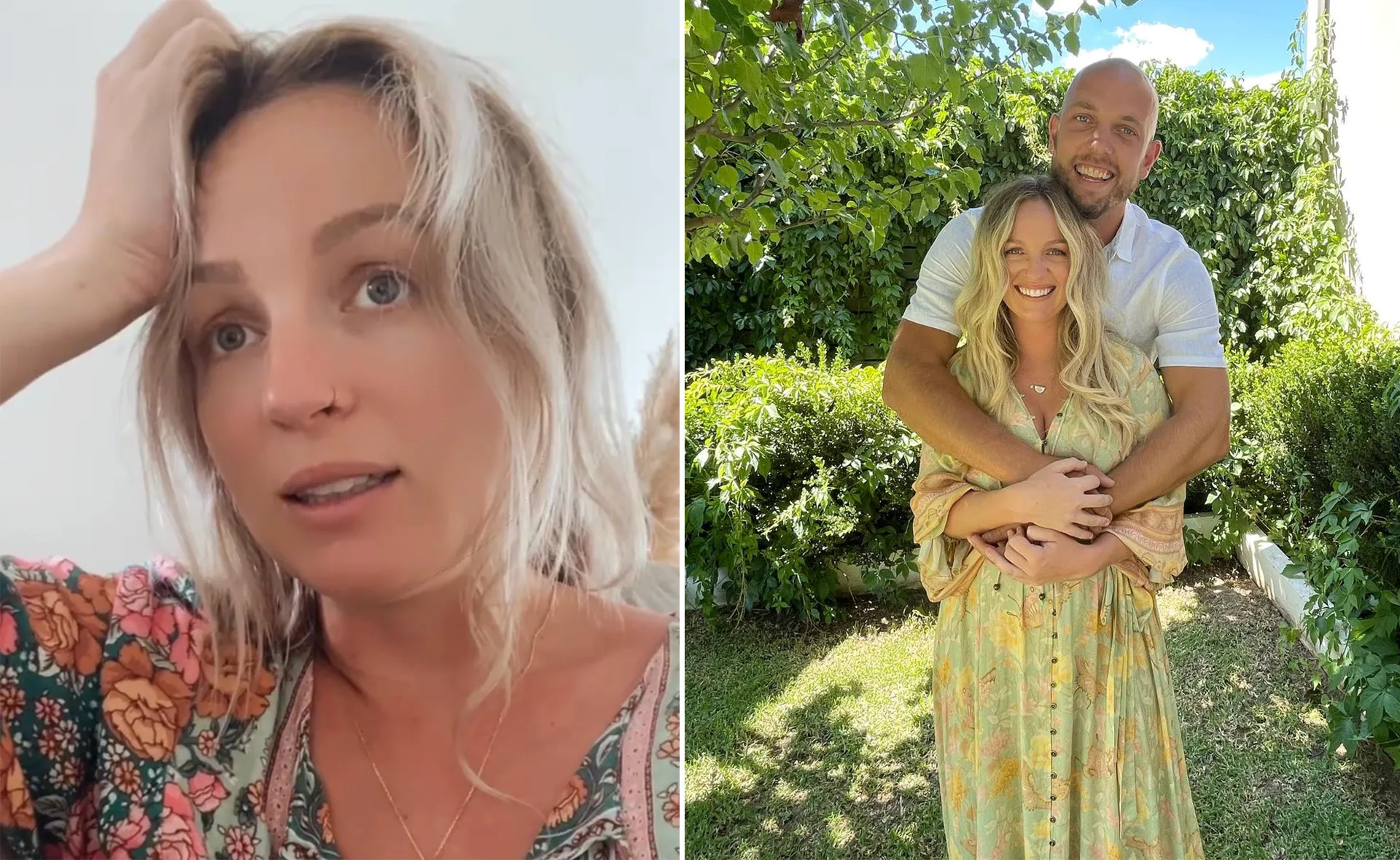 Becky Miles fears she has COVID after announcing pregnancy