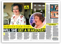 Reality star Susan Boyle: Will she get a makeover?