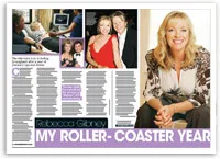 Rebecca Gibney: My roller-coaster year